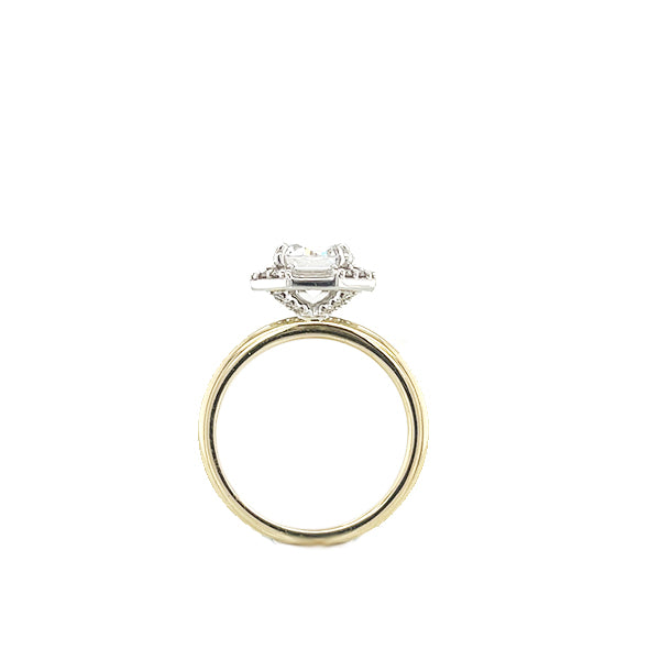Gabriel & Co 14K Yellow Gold Diamond Engagement Ring Mount – TrueBijoux